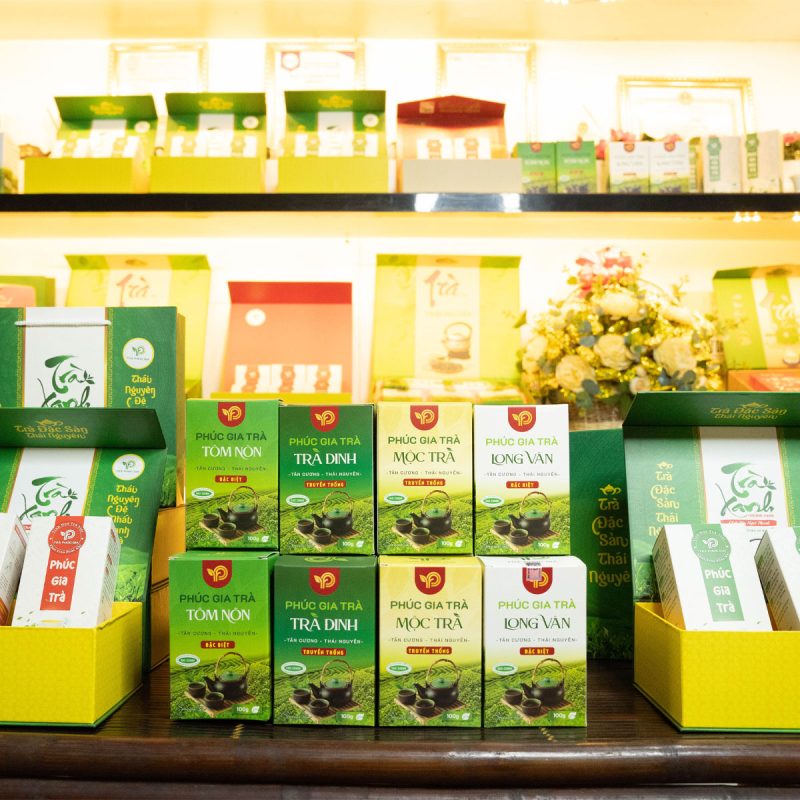 Trà Móc Câu Thượng Hạng 1kg (5 bịch 200g) - Trà Phúc Gia