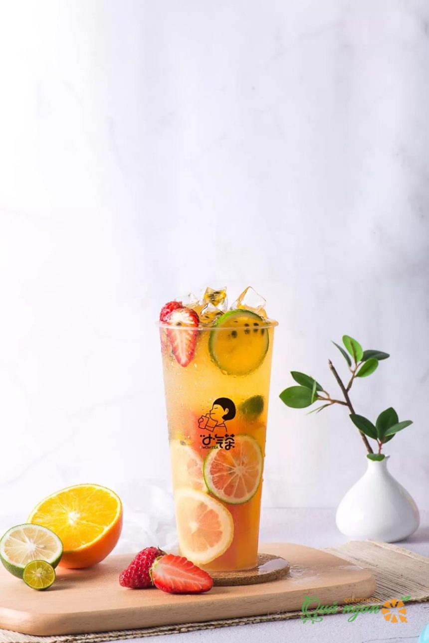 10 Công Thức Trà Trái Cây Đơn Giản - Trà Phúc Gia